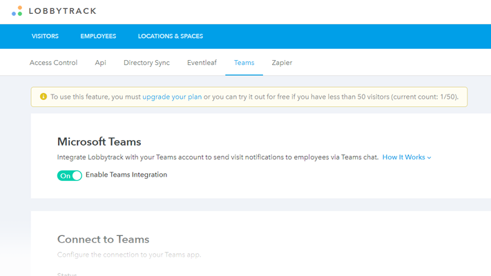 Lobbytrack Teams Integration: Send Visitor Management Notifications to ...